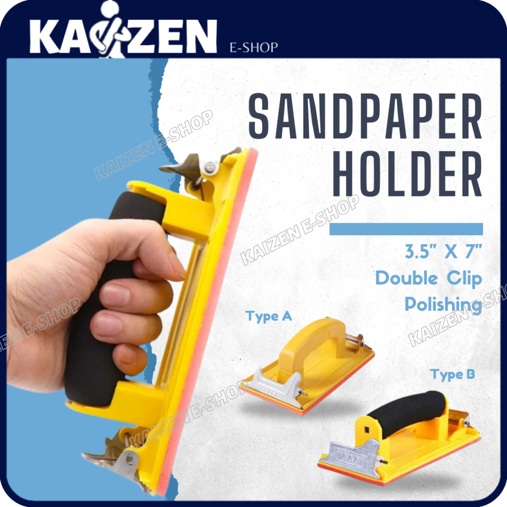 Handheld Hand Sander Sand Paper Holder Sandpaper Holder Sand Paper Clip ...