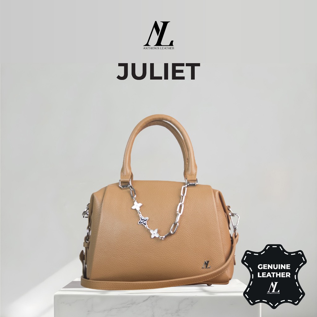 Anthon's Juliet Square Genuine Leather Bag | Shopee Malaysia