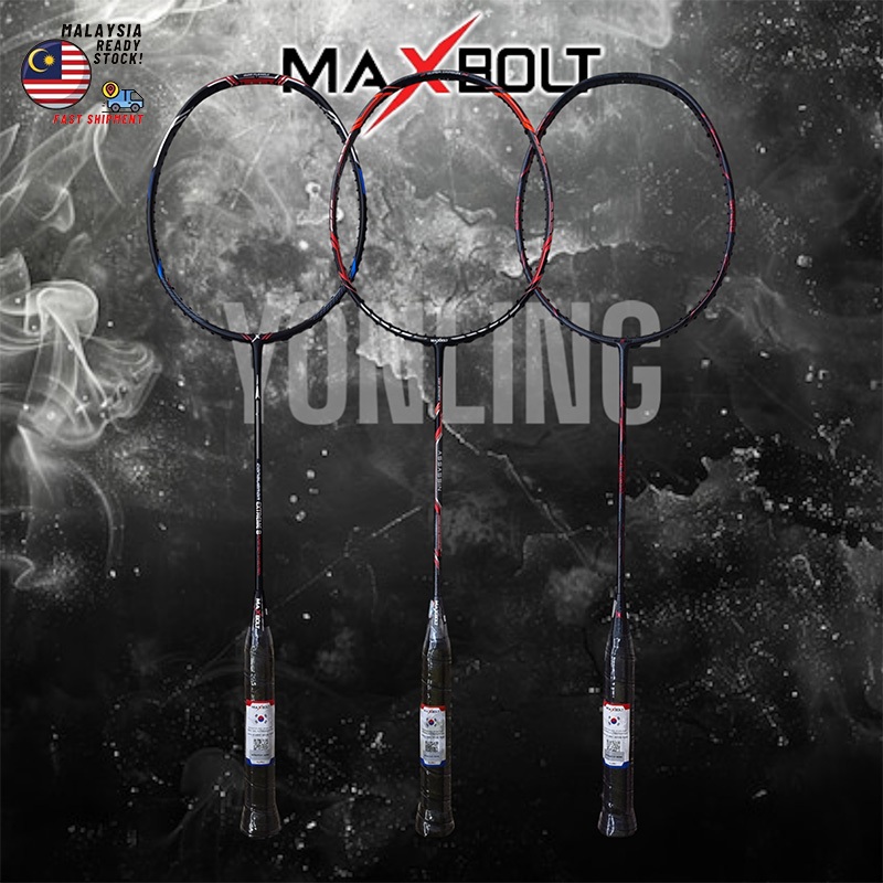 Maxbolt Assassin/Extreme 8/New Teno Original (35lbs) Badminton Racket ...