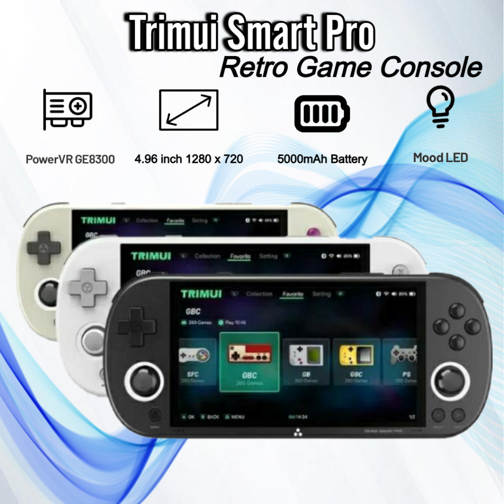 Trimui Smart Pro Portable Handheld Retro Game Console 16000 Games Video ...