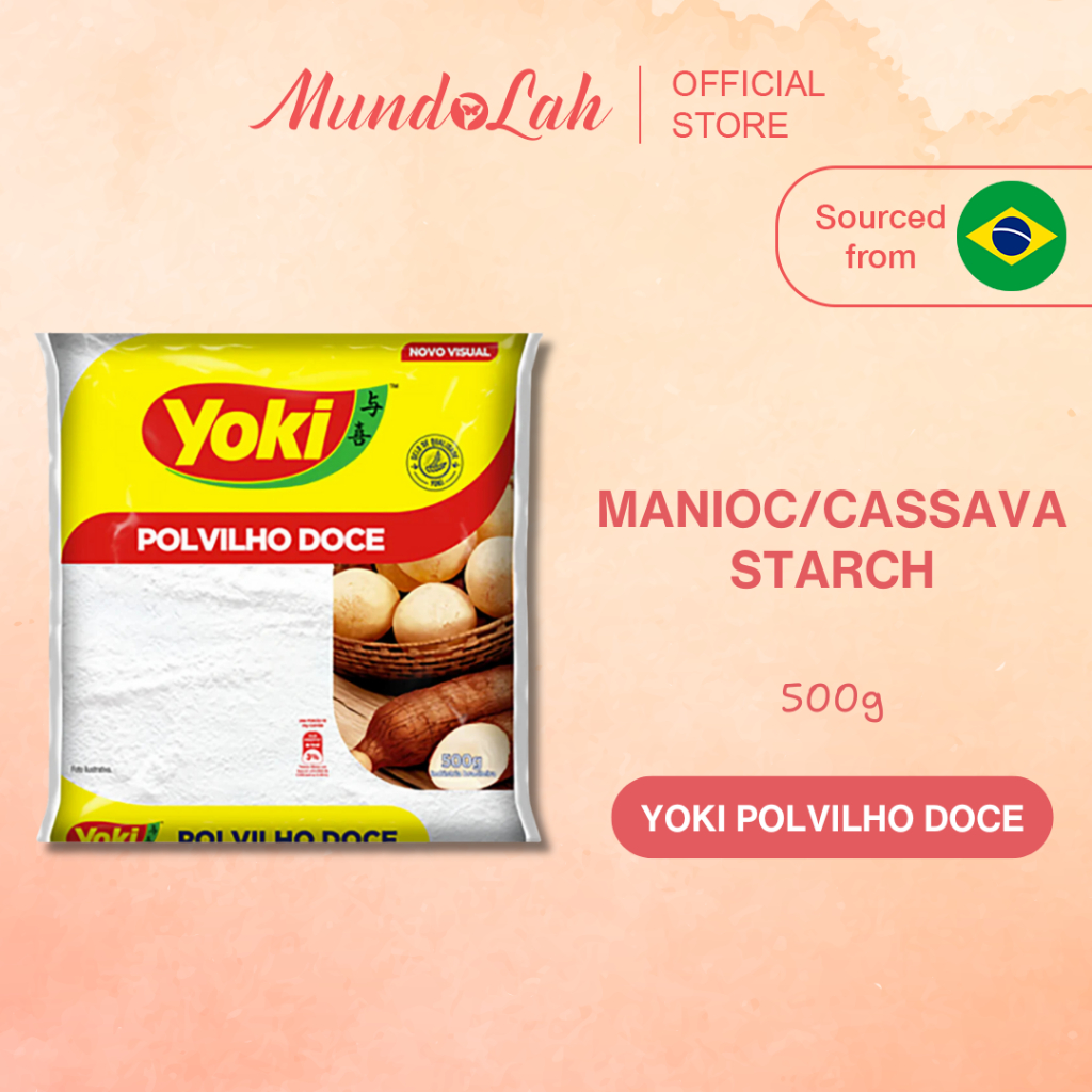 Yoki Manioc/Cassava Starch "Polvilho Doce" 500g | Shopee Malaysia