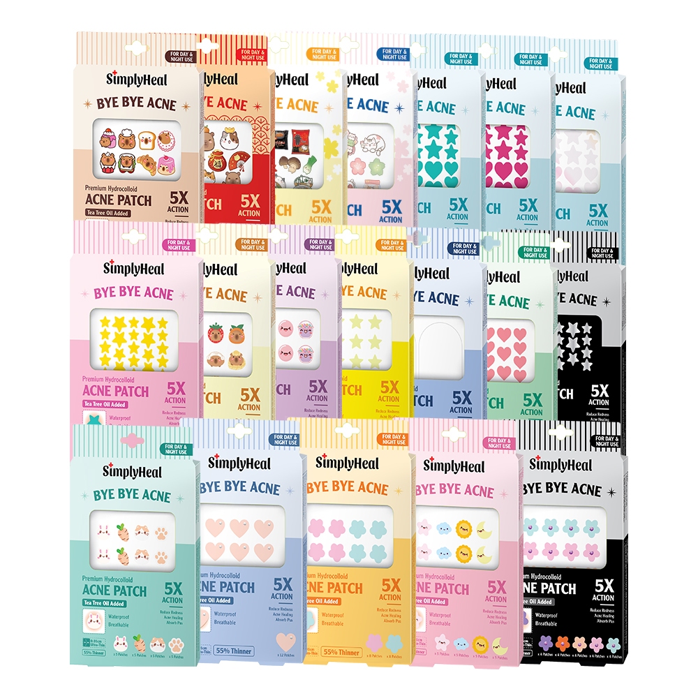 SimplyHeal Day & Night Premium Hydrocolloid Acne Patch | Shopee Malaysia