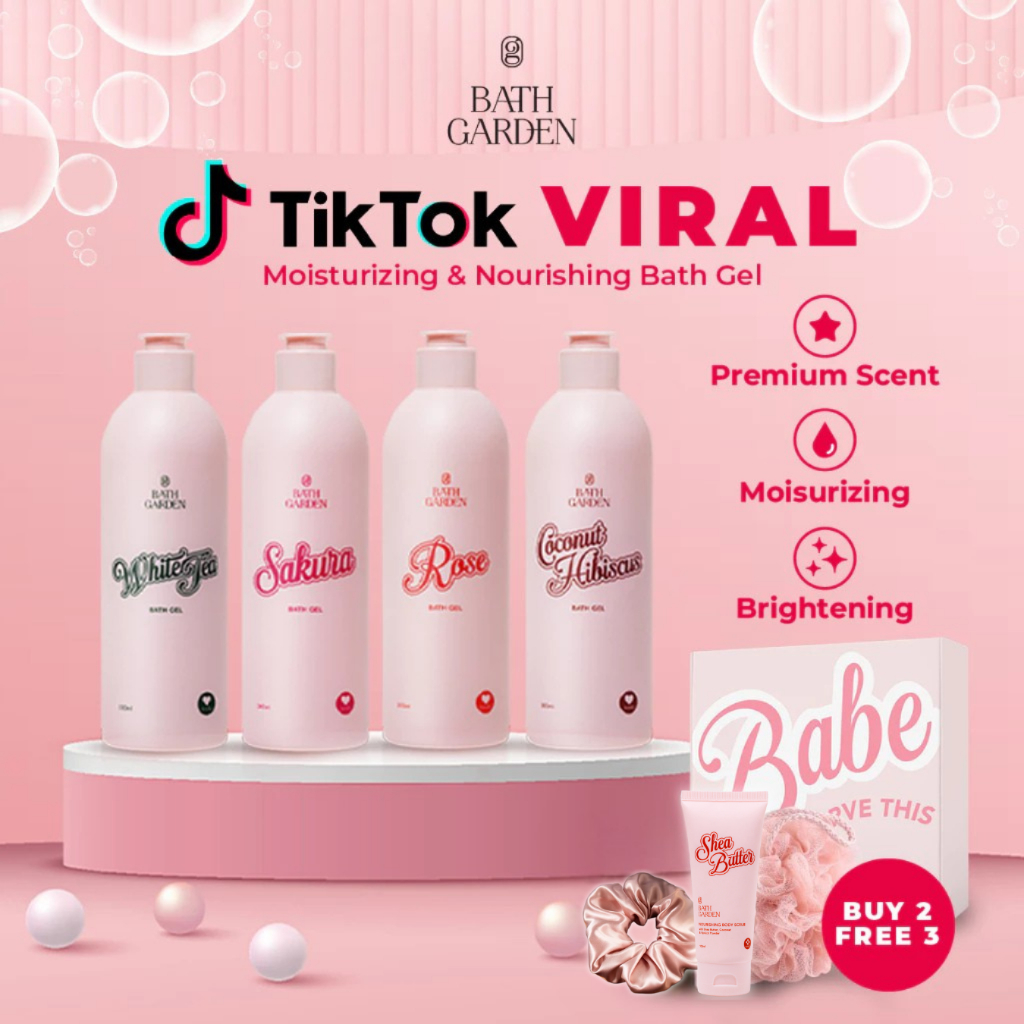 🔥 TIKTOK VIRAL 🔥 Bath Garden Shower Gel Moisturizing & Brightening Body ...