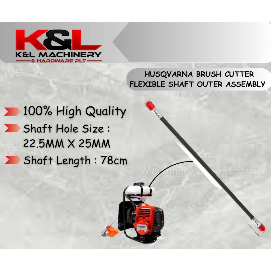 Heavy Duty Husqvarna 532rbs 541 Zenoah BK4310 G45L Brush Cutter Flexible Cable Shaft Outer Set ...