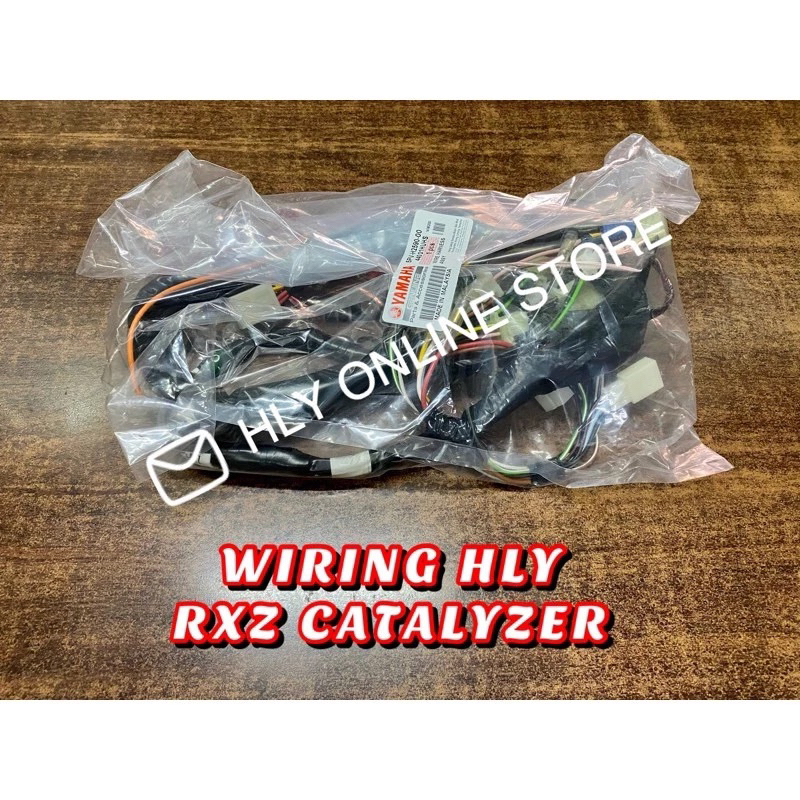 Wiring Wayar Wire Wayaring Complete Set Yamaha RXZ Catalyzer 100% ...