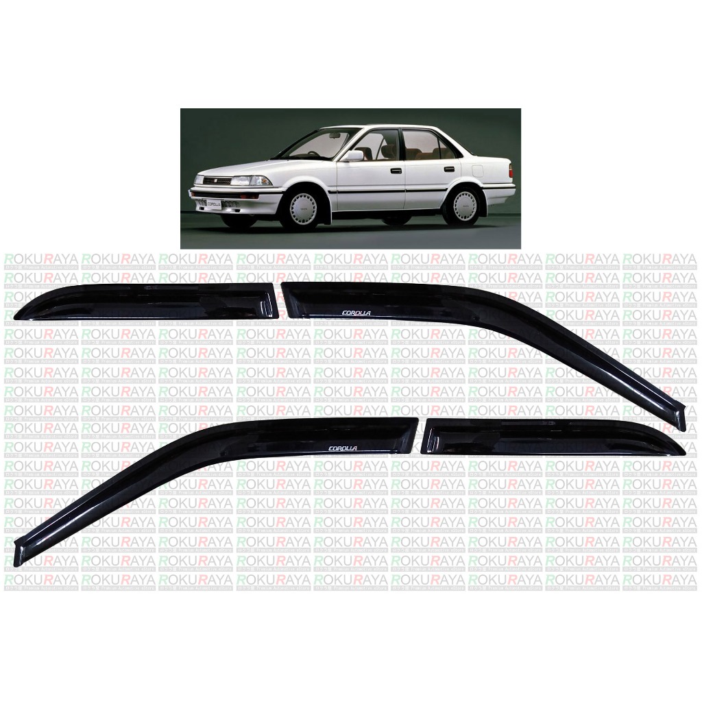 Toyota Corolla E90 AE90 Sixth Generation (1987 - 1991) Small (8cm Width ...