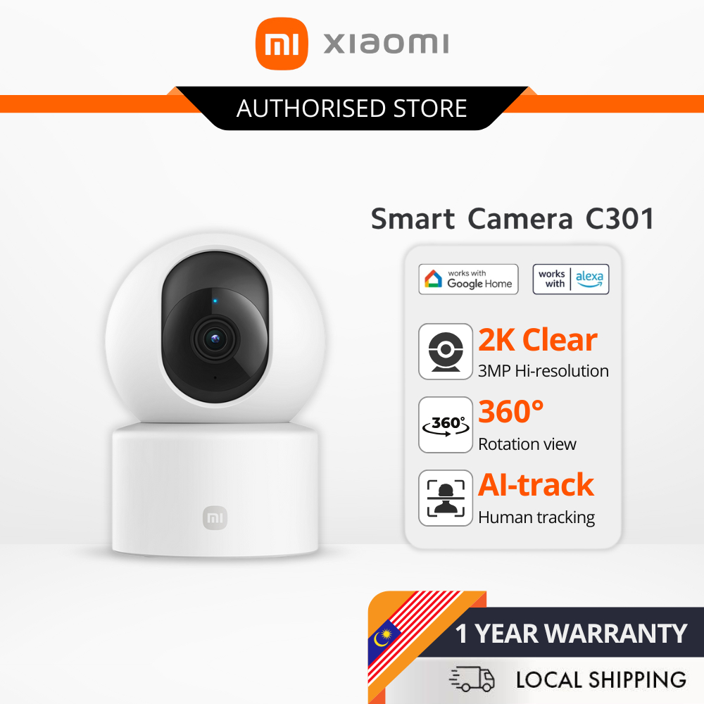 Xiaomi Smart Camera C301 | Shopee Malaysia