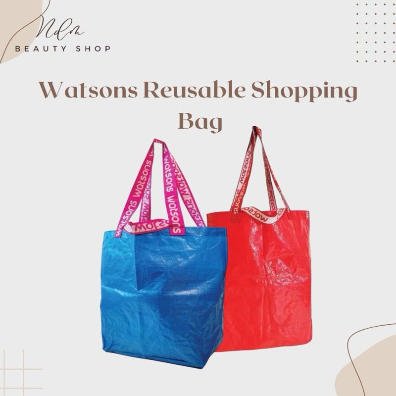 WATSONS Reusable Shopping Bag 1's | Shopee Malaysia