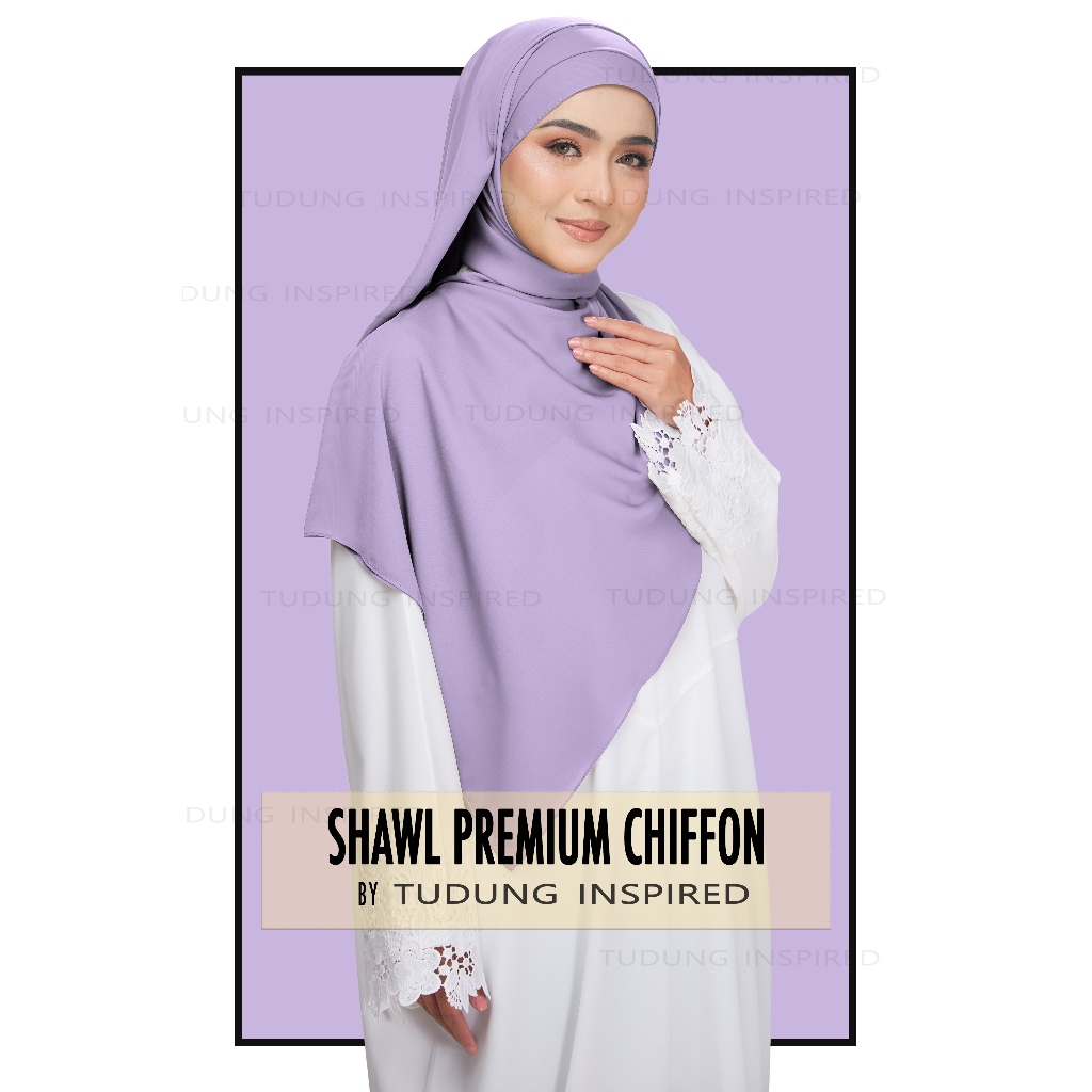 SHAWL PREMIUM CHIFFON | Shopee Malaysia