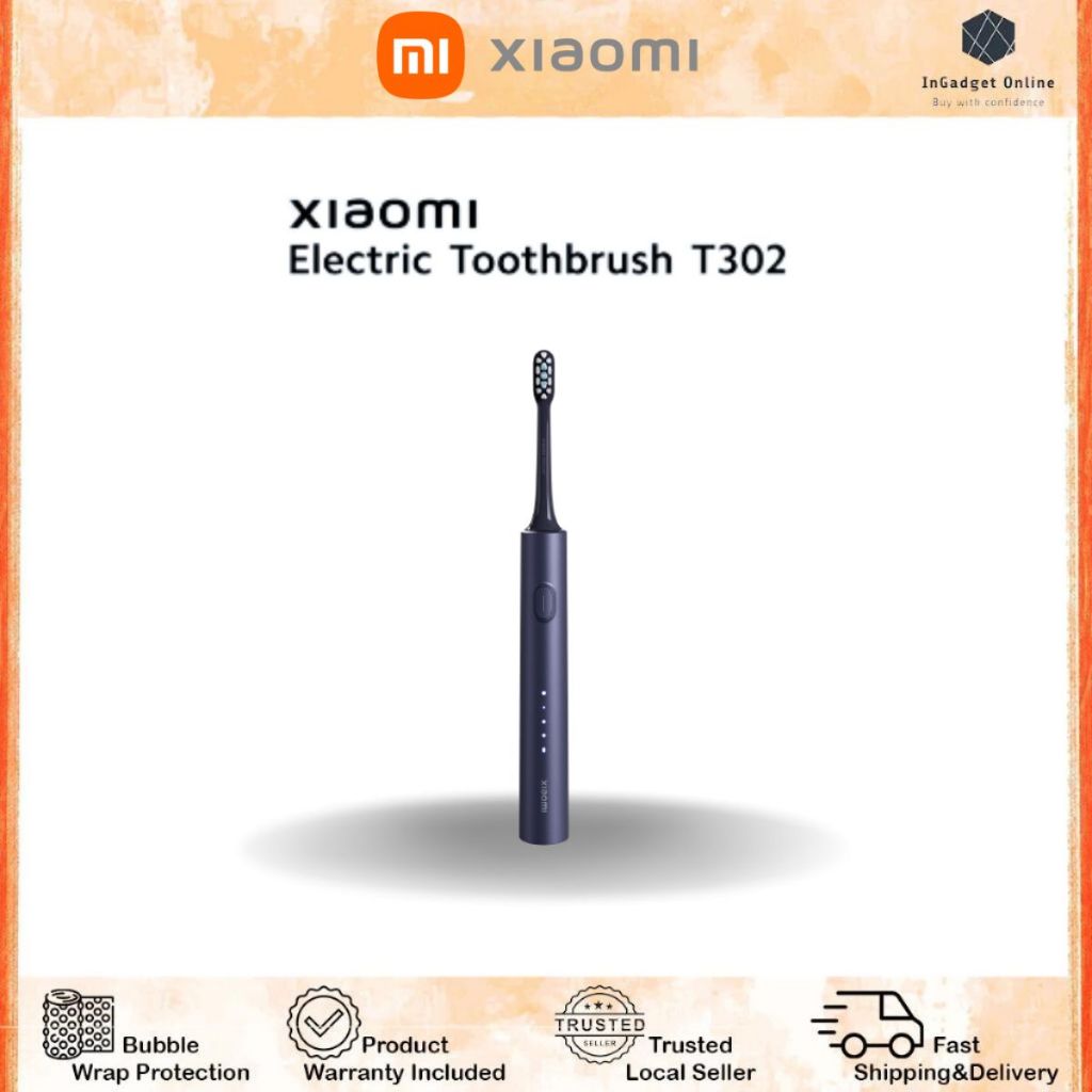 Xiaomi Toothbrush T302 | T501 | IPX8 Waterproof | Wireless Charging dock | 100% Original ...