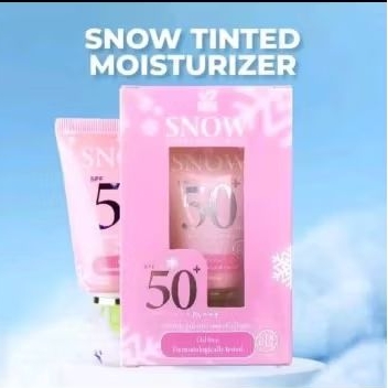 dherbs snow tinted moisturizer sunscreen spf50 | Shopee Malaysia