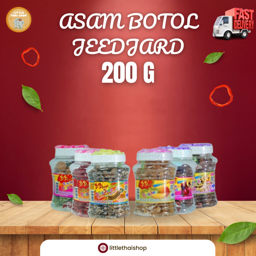 Asam Botol Jeedjard Asam Manis Thai Asam Celagi Asam Mangga | Shopee ...