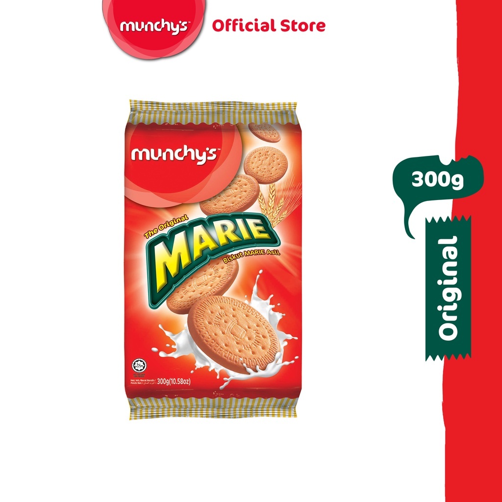 [Bundle of 3] Munchy's Marie Biscuit/Cappuccino 300g | Shopee Malaysia