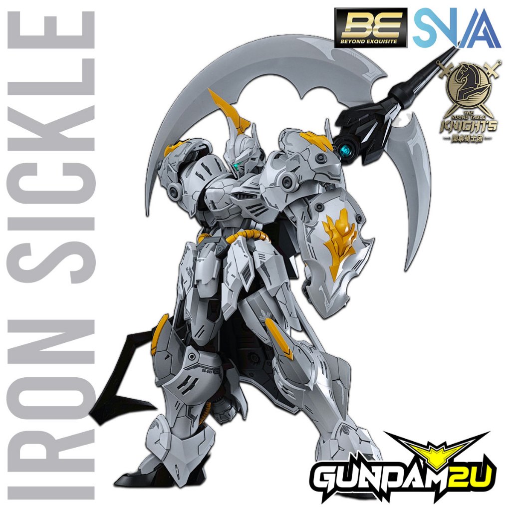 (Box Dent) SNAA BE 1/144 Iron Sickle - SC-007 Round Table Knight ...