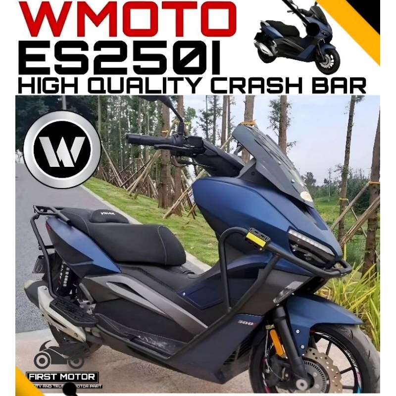 WMOTO ES250I ES 250I ES 250 I HIGH QUALITY CRASH BAR CRASHBAR MODIFIED ...