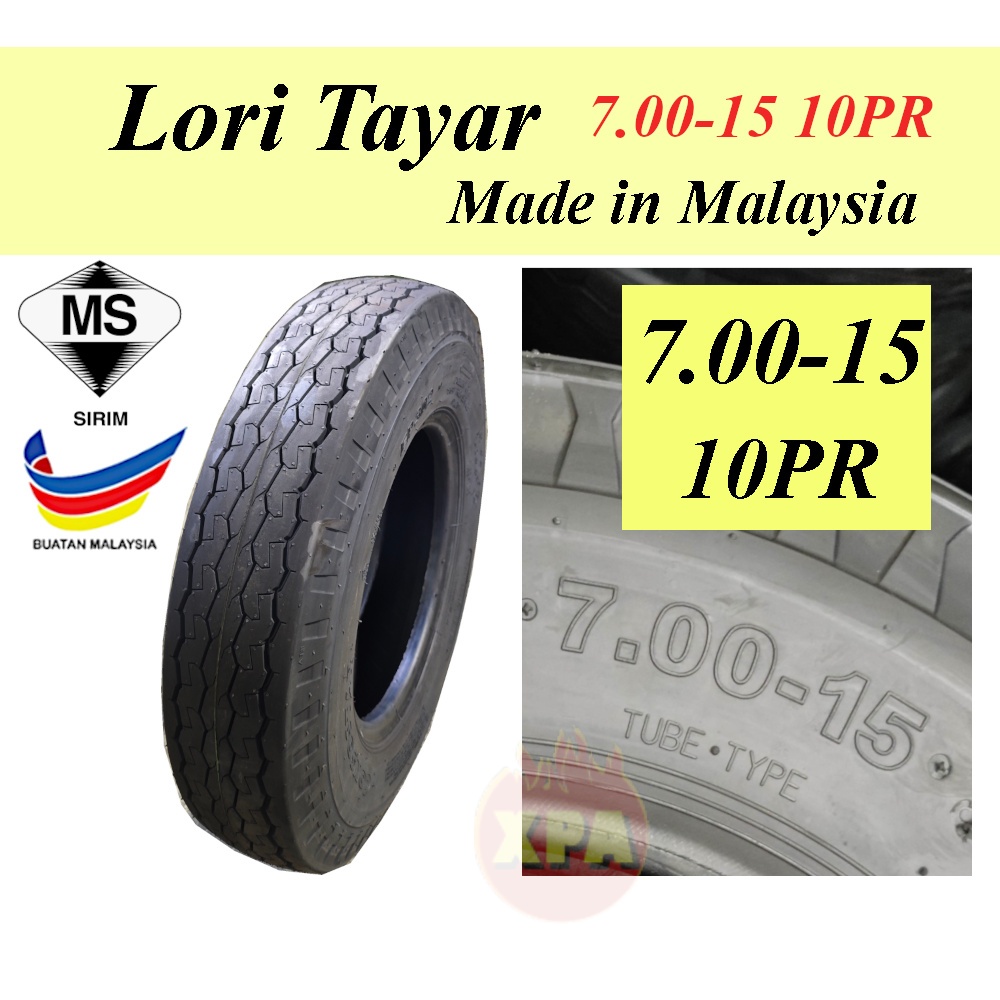 7.00-15 10PR New Light Truck Tire RIB with SIRIM - Tayar baru bunga ...