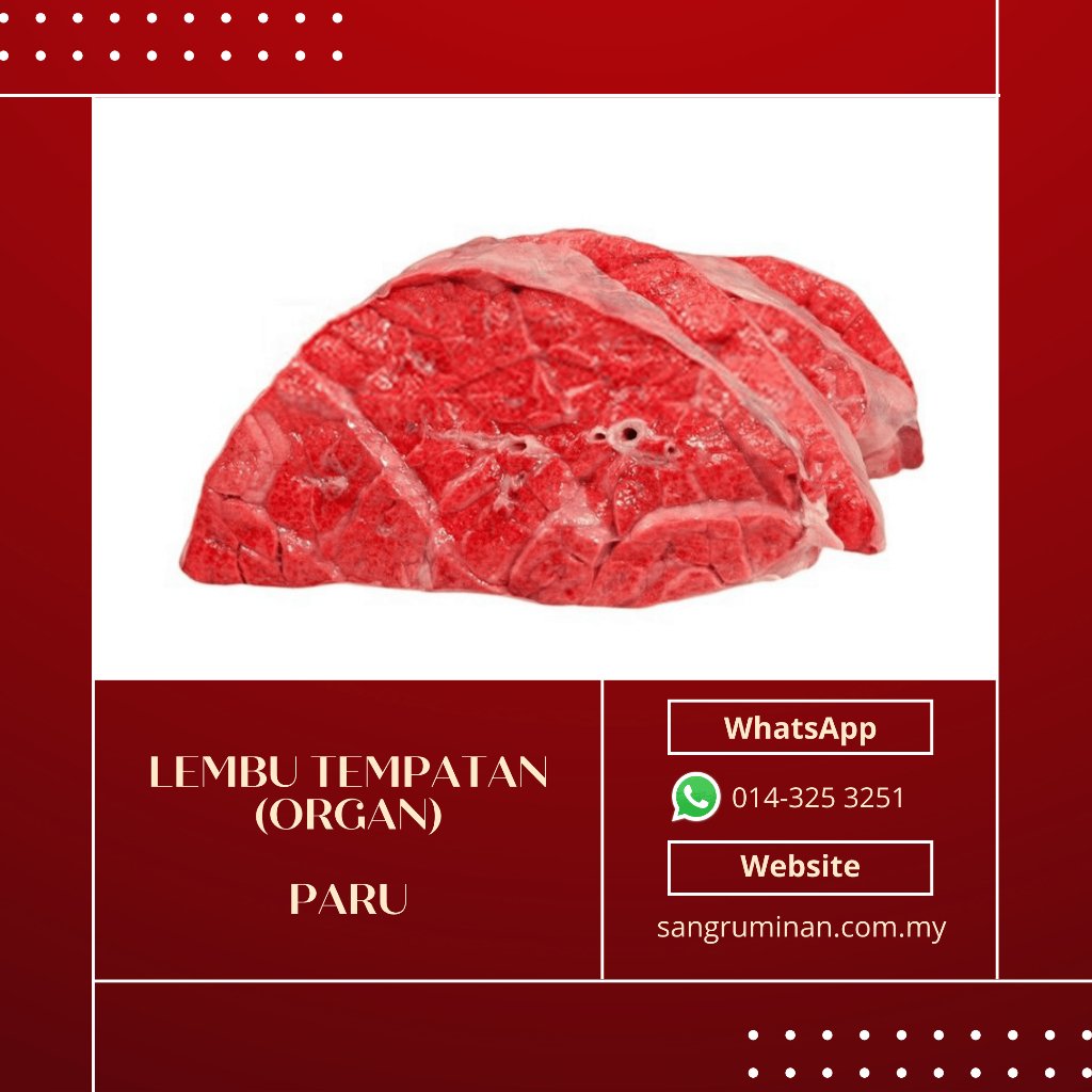 (LEMBU TEMPATAN) Paru per kg | Shopee Malaysia