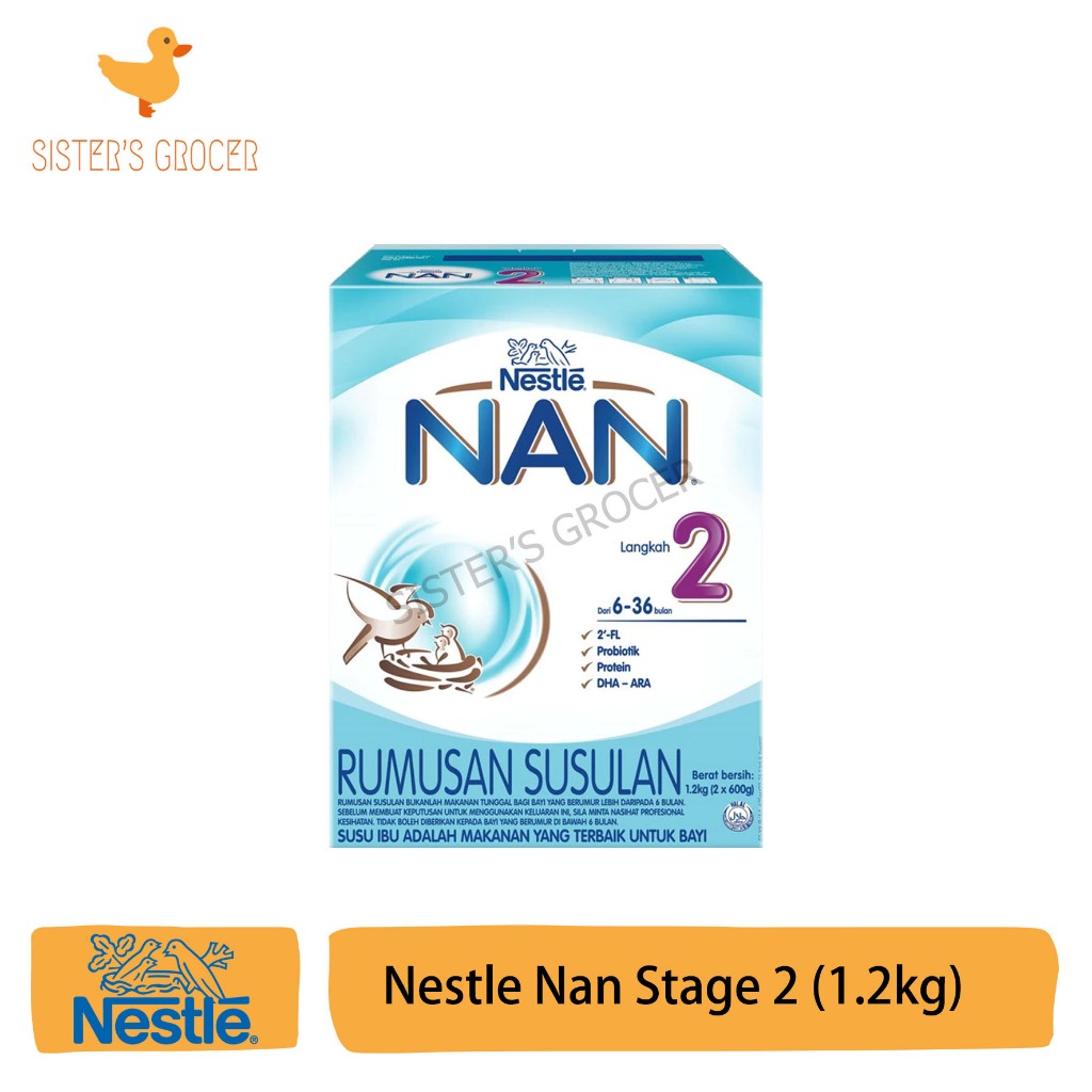 Nestle Nan Stage 2 (1.2kg) | Shopee Malaysia