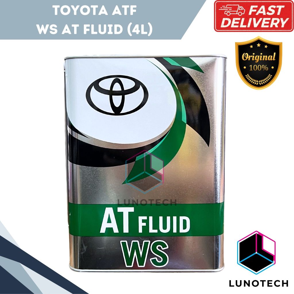 [ORIGINAL] Toyota ATF WS AT FLUID Automatic Transmissions Fluid 08886 ...