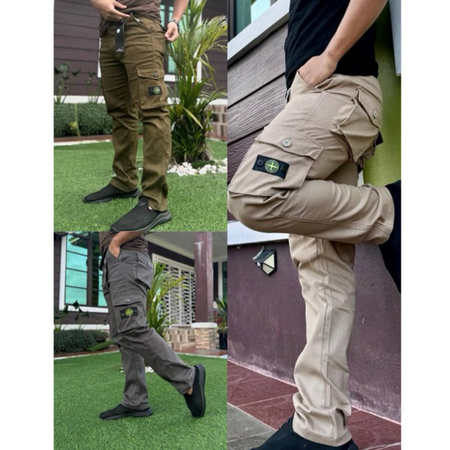 SELUAR CARGO STONE ISLAND NEW (Ready stock )PREMIUM.. | Shopee Malaysia
