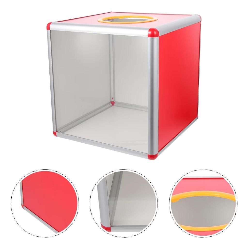 ACRYLIC LUCKY DRAW BOX 3D / KOTAK CABUTAN BERTUAH / CLEAR | Shopee Malaysia