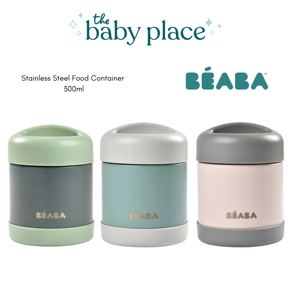 BEABA STAINLESS STEEL FOOD CONTAINER 300ML | Shopee Malaysia
