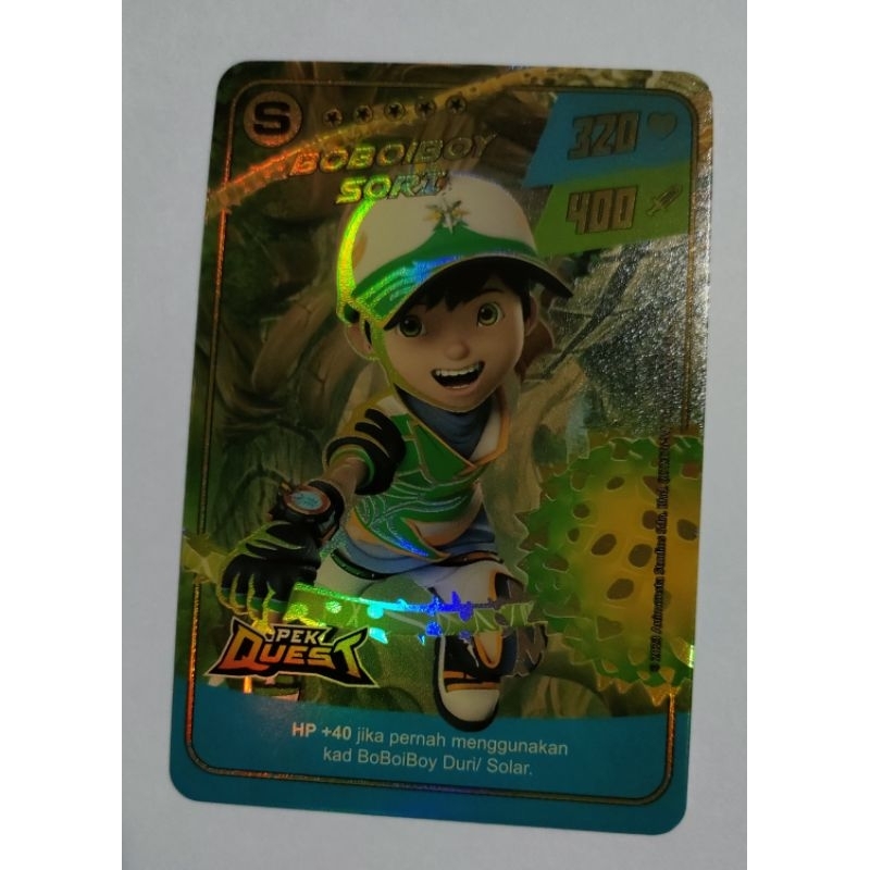 Boboiboy/Monsta Galaxy Card - kad (S) | Shopee Malaysia
