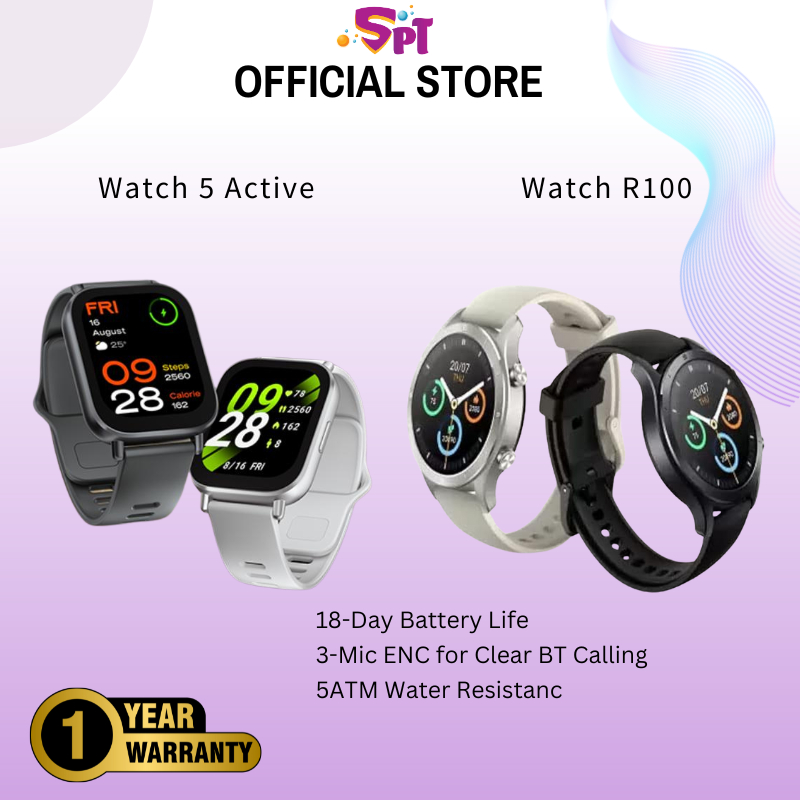 NEW model redmi active Watch 5 realme r100 Smart Watch Support Android ...