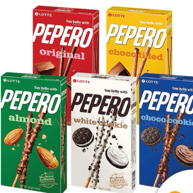 Pepero Various Choice of Pepero ( 1 box ) | Shopee Malaysia