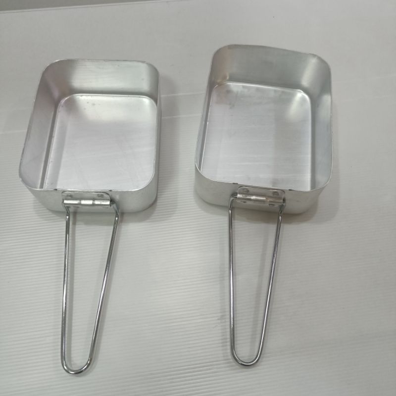 2pcs Camping Aluminium Messtin mess tin Cookware set outdoor Memasak ...