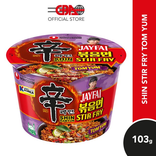 NONGSHIM SHIN Stir Fry Ramyun Tom Yum (BOWL) 117g | Shopee Malaysia