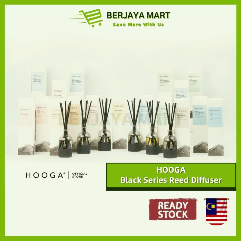 HOOGA Black Series Reed Diffuser (200ml) | Shopee Malaysia