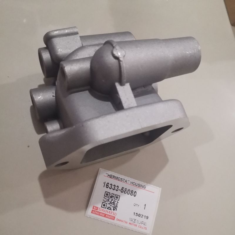ORIGINAL DAIHATSU DV99 DV116 (14B)16333-58080 THERMOSTAT HOUSING BOTTOM ...