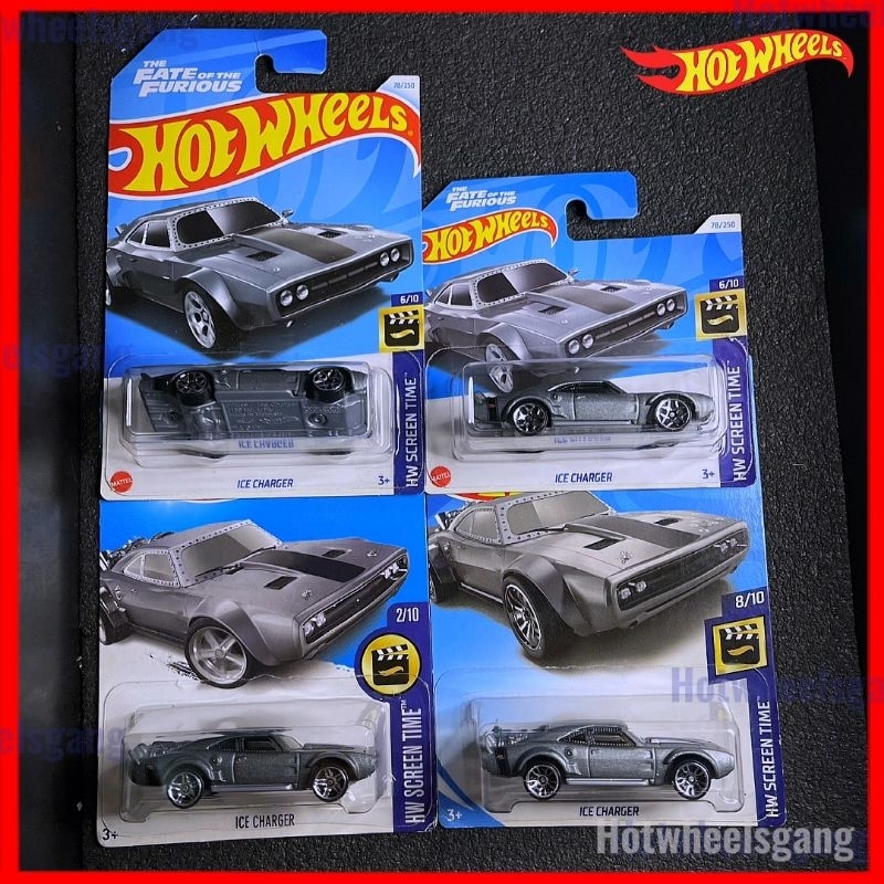 Hot Wheels Ice Charger Fast & Furious 2017 2018 2024 Movie Series Dom ...