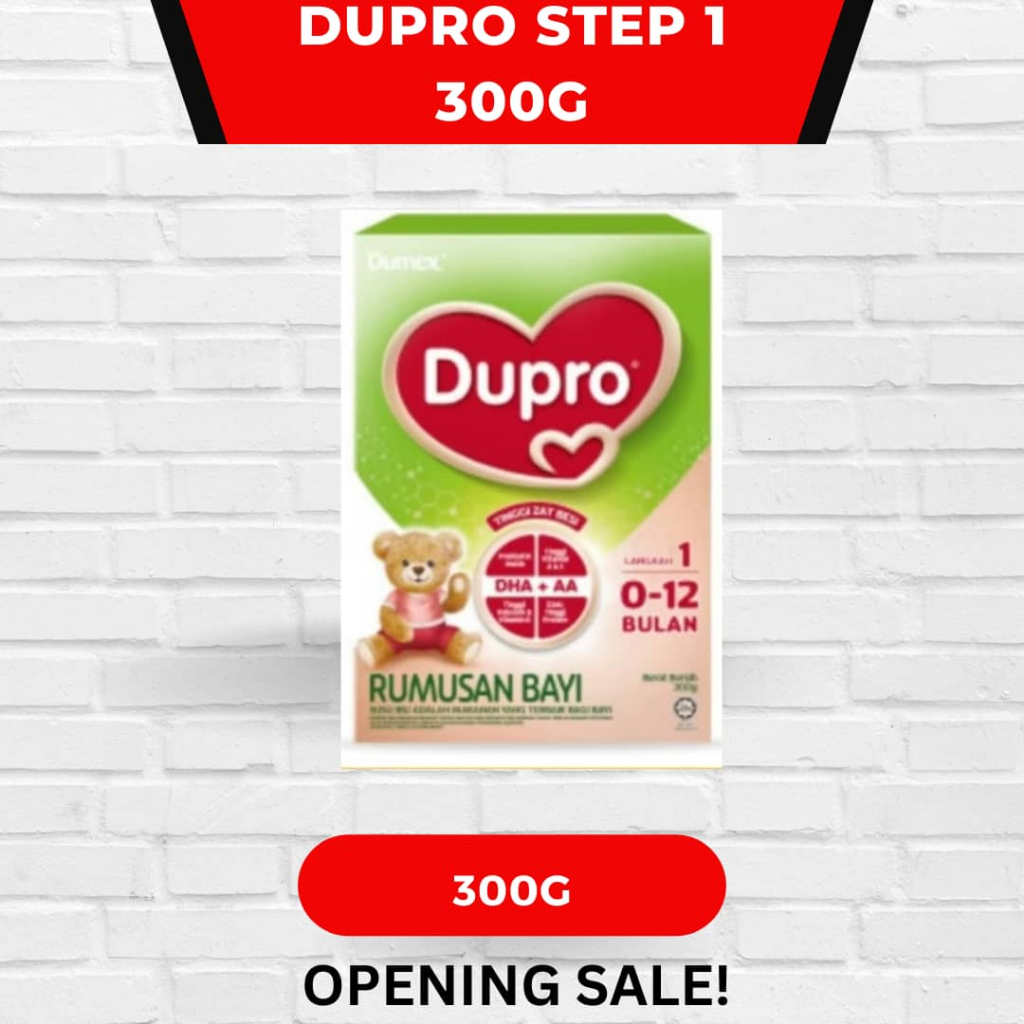 EXP 2026 Dumex DUPRO Step 1 300g | Shopee Malaysia