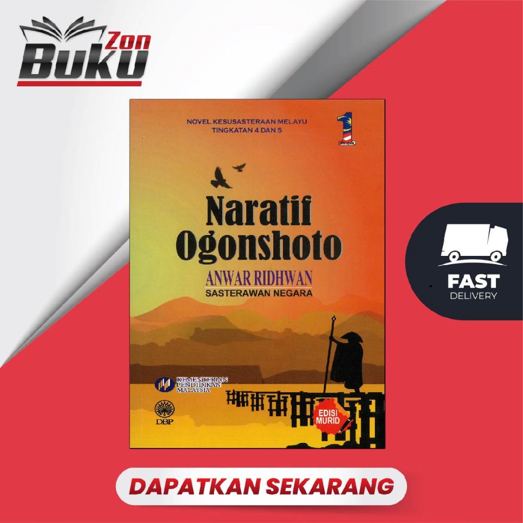 Zon Buku DBP Buku Teks Naratif Ogonshoto Tingkatan 4 5 9789834619480 | Shopee Malaysia