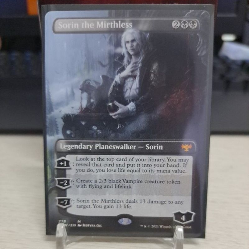 MTG Sorin the Mirthless Borderless (VOW)(Mythic) | Shopee Malaysia