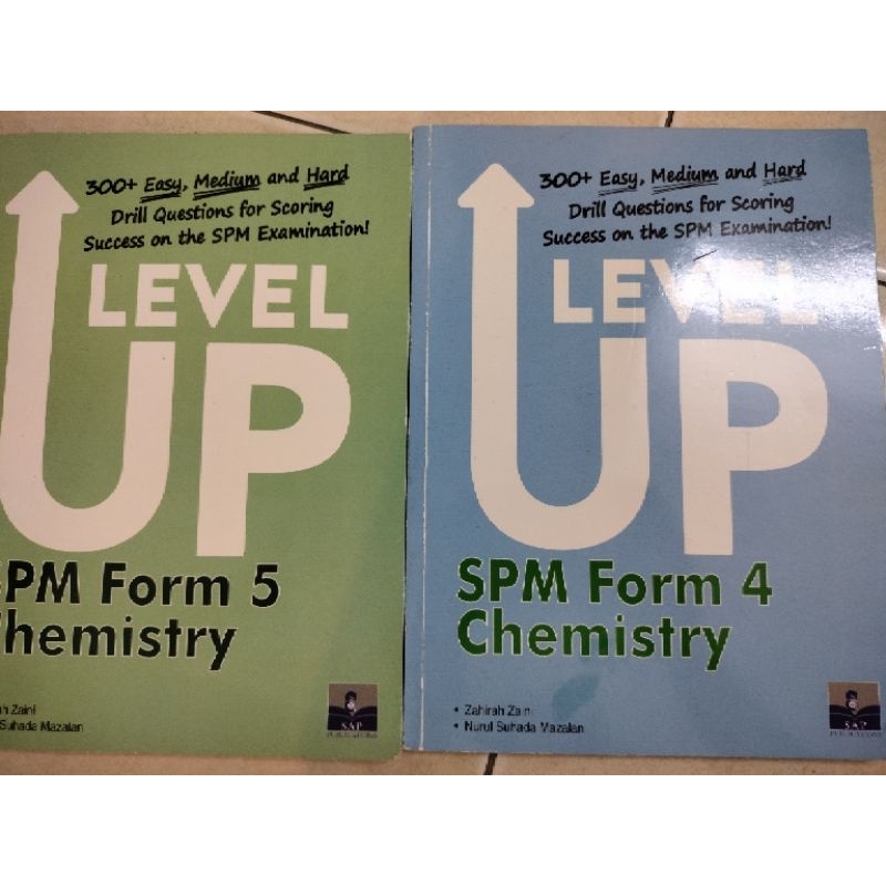 Level UP SPM Form 4&5 Chemistry (Dwibahasa) | Shopee Malaysia