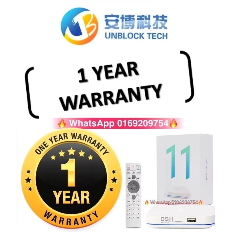 ONE YEAR WARRANTY】🔥 UBOX 11 𝗧𝗢𝗣 𝟭 𝗦𝗘𝗟𝗟𝗘𝗥🔥 UNBLOCKTECH ORIGINAL MALAYSIA ...
