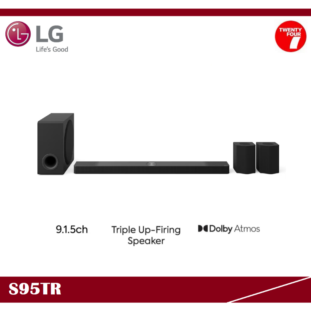 LG S95TR 810W 9.1.5ch High Res Audio Sound Bar with Dolby Atmos S95TR ...