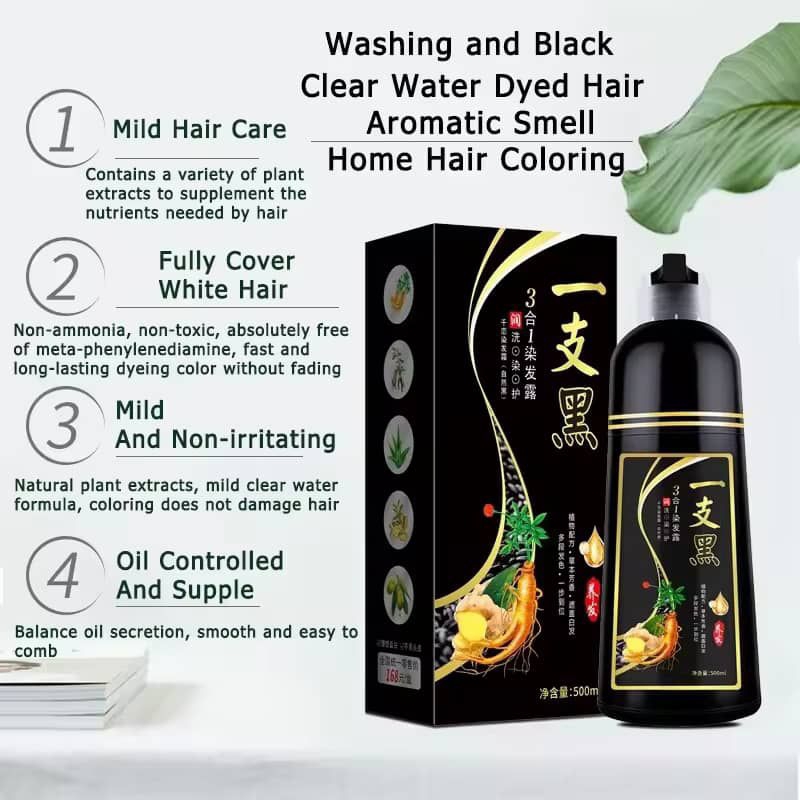 hear colour shampoo black dry original cod first delivery order now ...