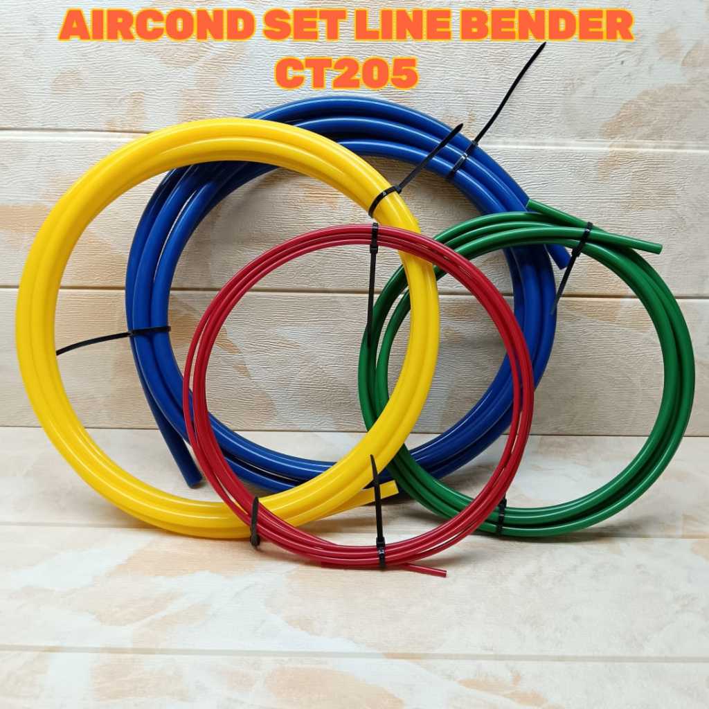 4meter Tube line bender CT205 (1/4", 3/8", 1/2", 5/8") Pipe bender soft ...