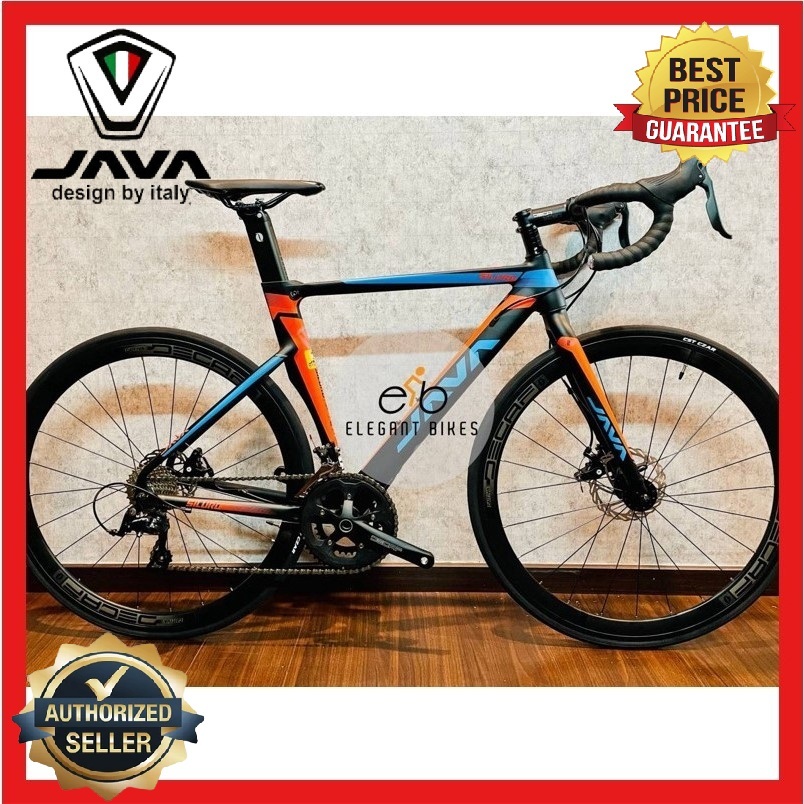 JAVA SILURO 2 /LAMPO SILURO 3 SHIMANO SORA MIX 18SP AERO FRAME ROAD BIKE BICYCLE | Shopee Malaysia