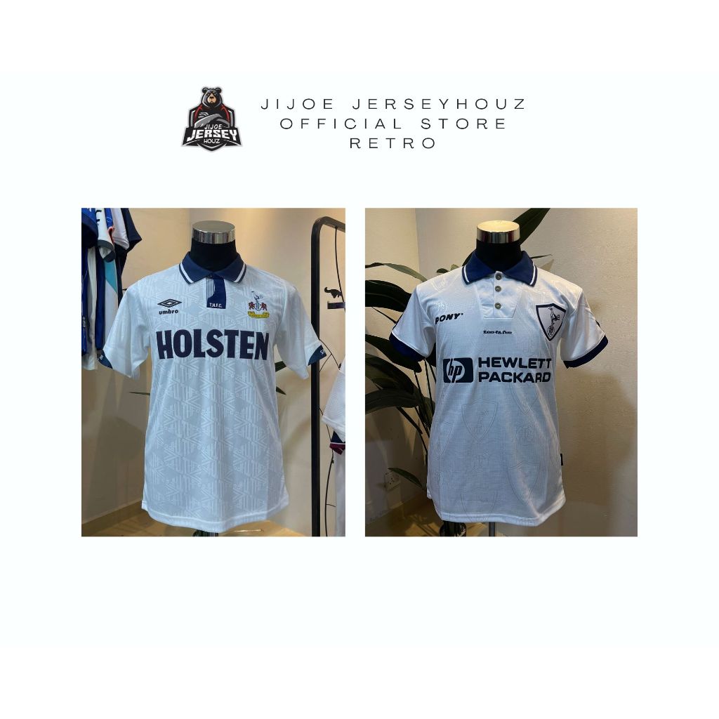 Spurs Home Kit RETRO | Shopee Malaysia