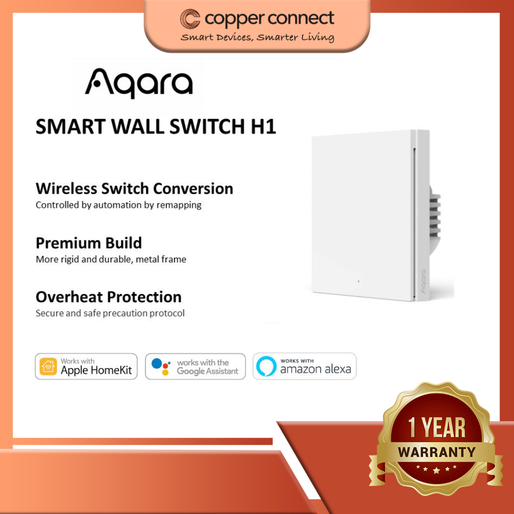 Aqara Smart 20A Wall Switch H1 | | Shopee Malaysia