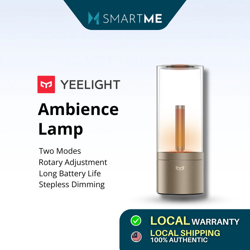 Yeelight Ambiance Lamp LED Rechargeable Dimmable Candela Digital Candle ...