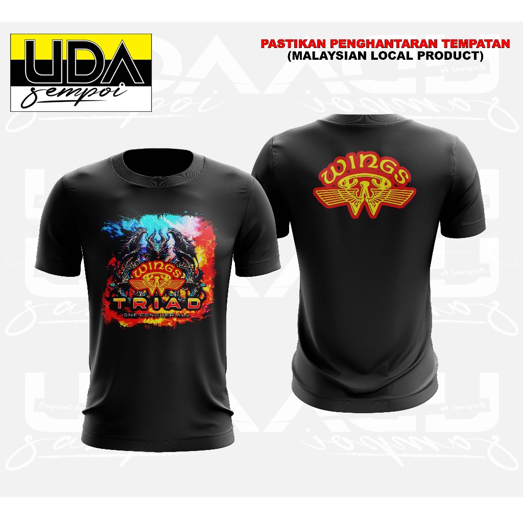 WING MALAYSIA BAND - TRIAD ONE CONQUER ALL | Shopee Malaysia