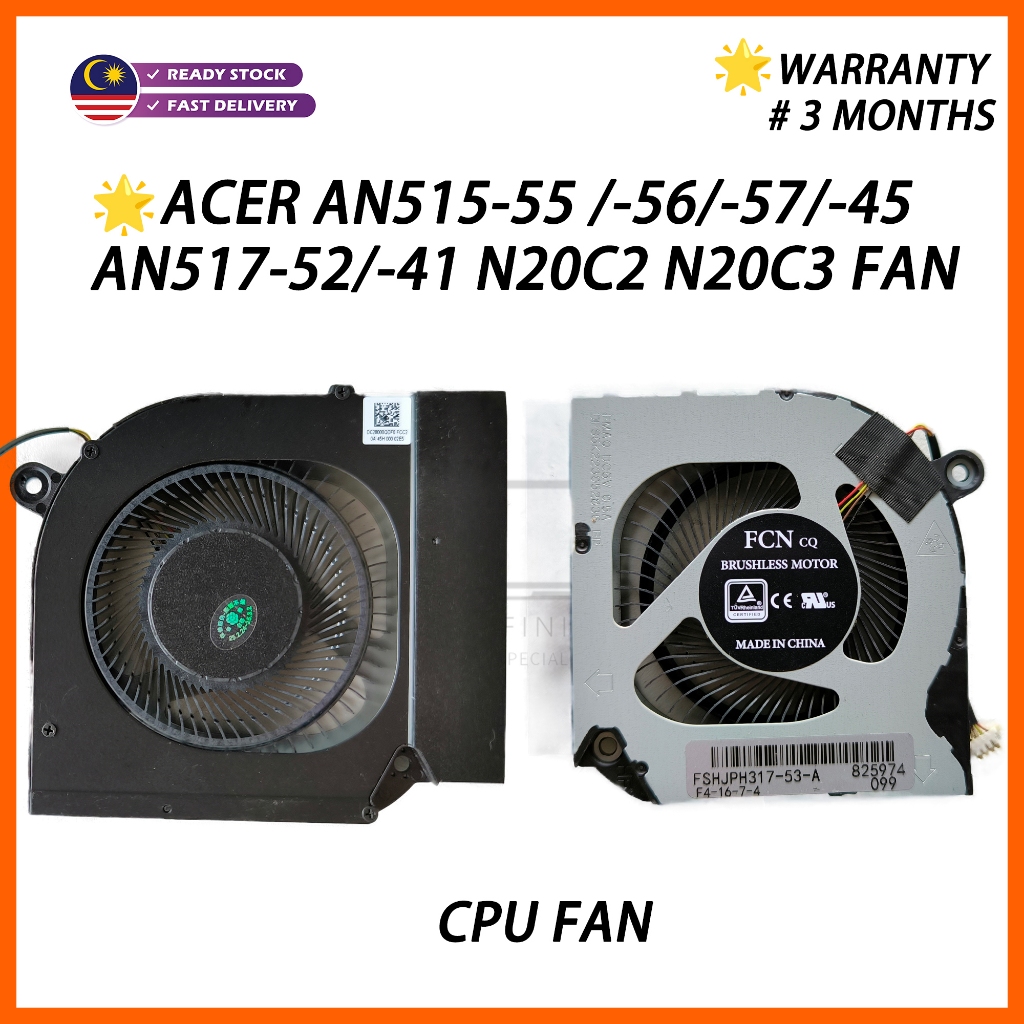 ACER NITRO AN515-55 AN515-56 AN515-57 AN515-45 AN517-52 AN517-41 FAN ...