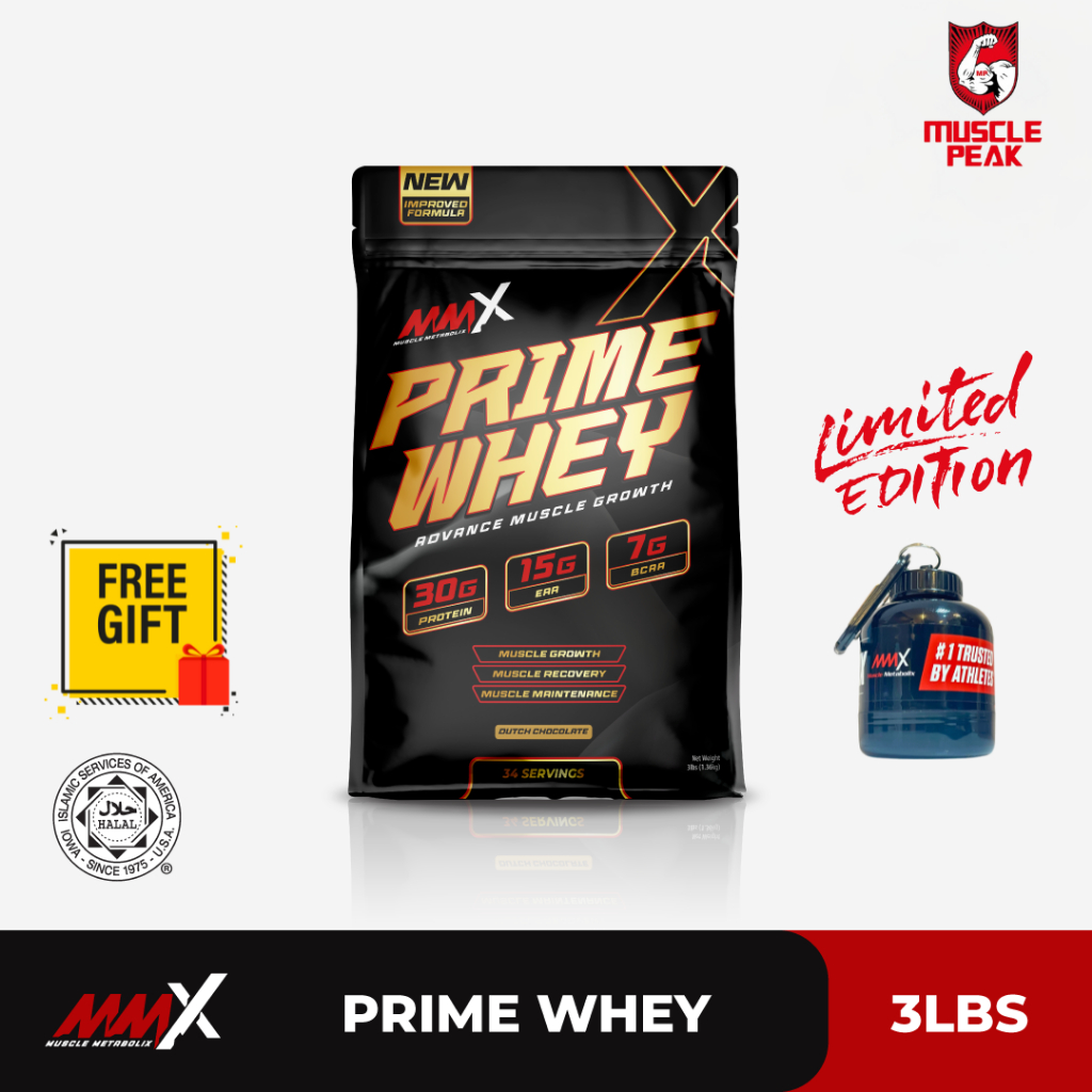 Muscle Metabolix - Prime Whey [3LBS / 34 Servings] [MMX Prime Whey ...