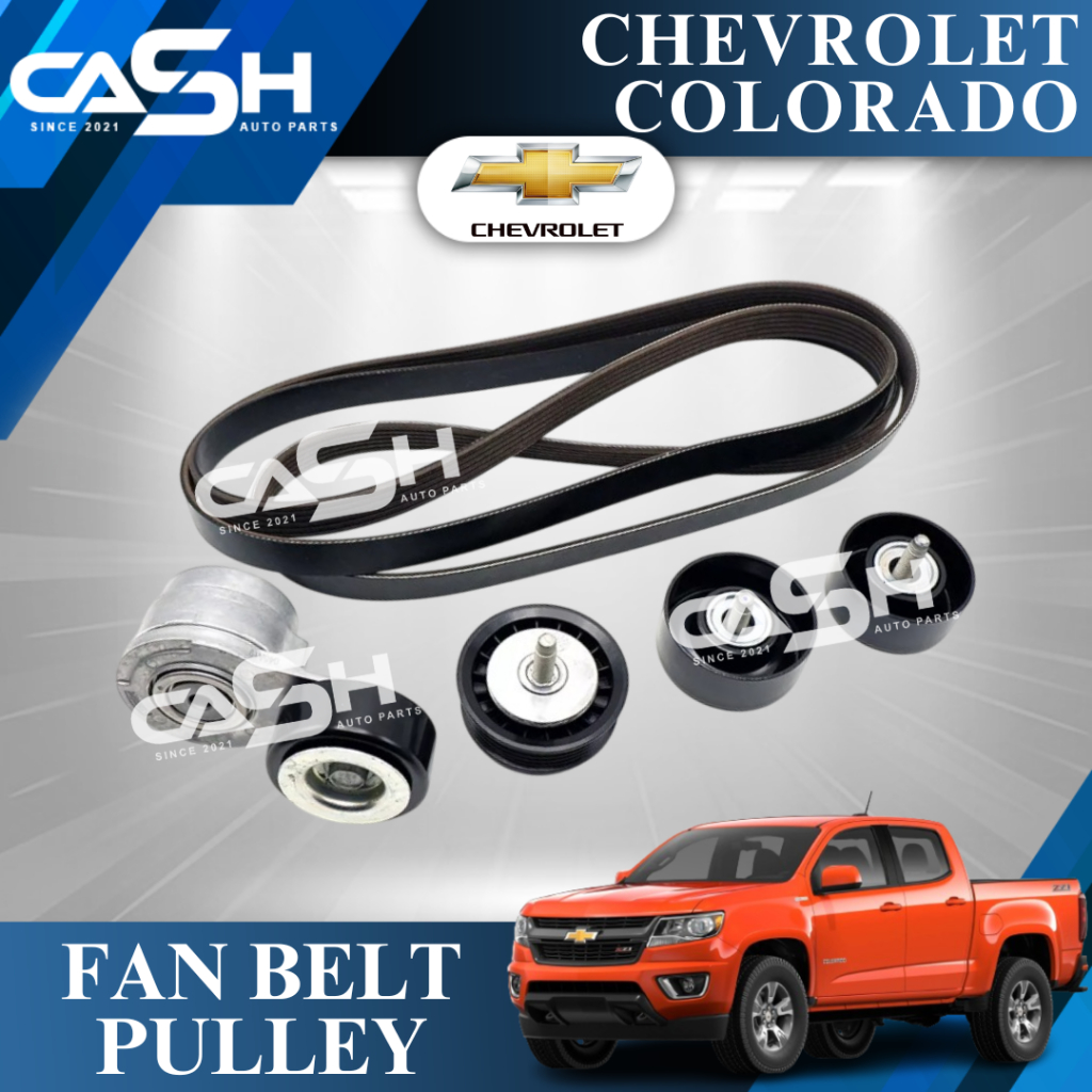 CHEVROLET COLORADO FAN BELT COLORADO IDLER PULLEY CHEVROLET COLORADO ...